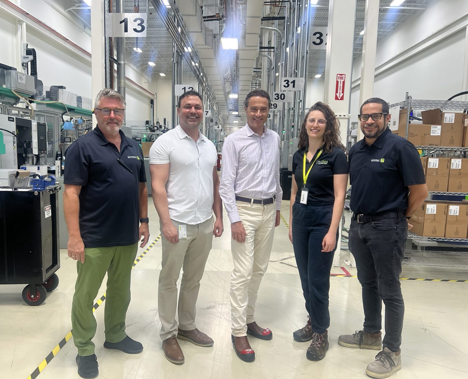 Manfred Stanek Newly Appointed Semperit CEO Visits SIMTEC - SIMTEC